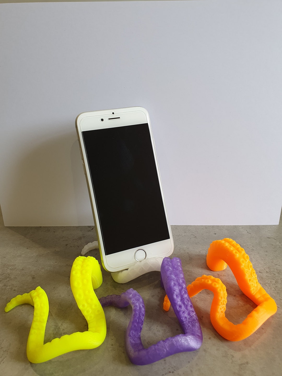 Octopus Tentacle Phone Stand Phone Holder 3D Printed Many - Etsy
