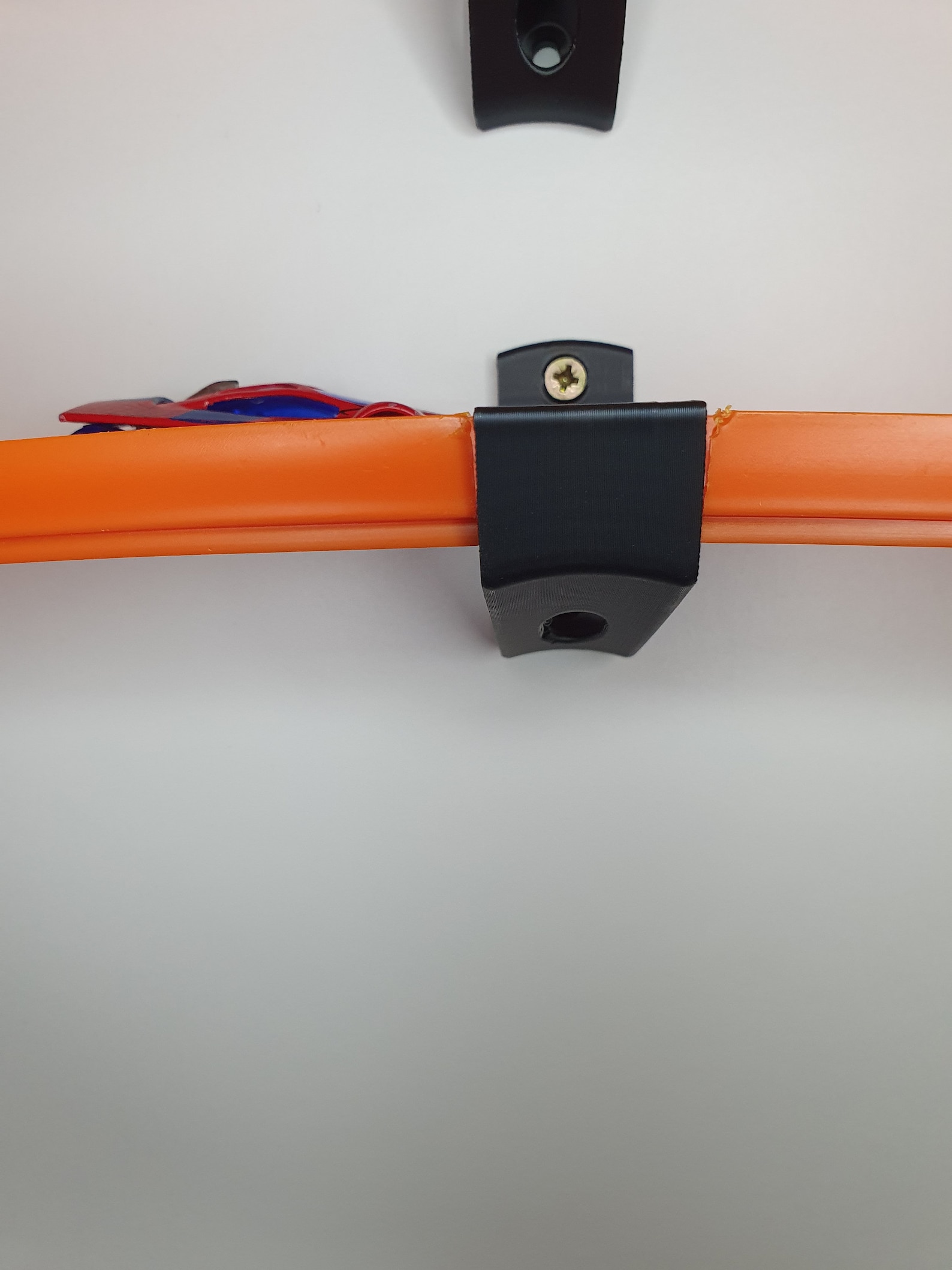 Toy Car Track Wall Mount Kit - 1 Lane Track Wall Mounts or 2 Lane Track ...