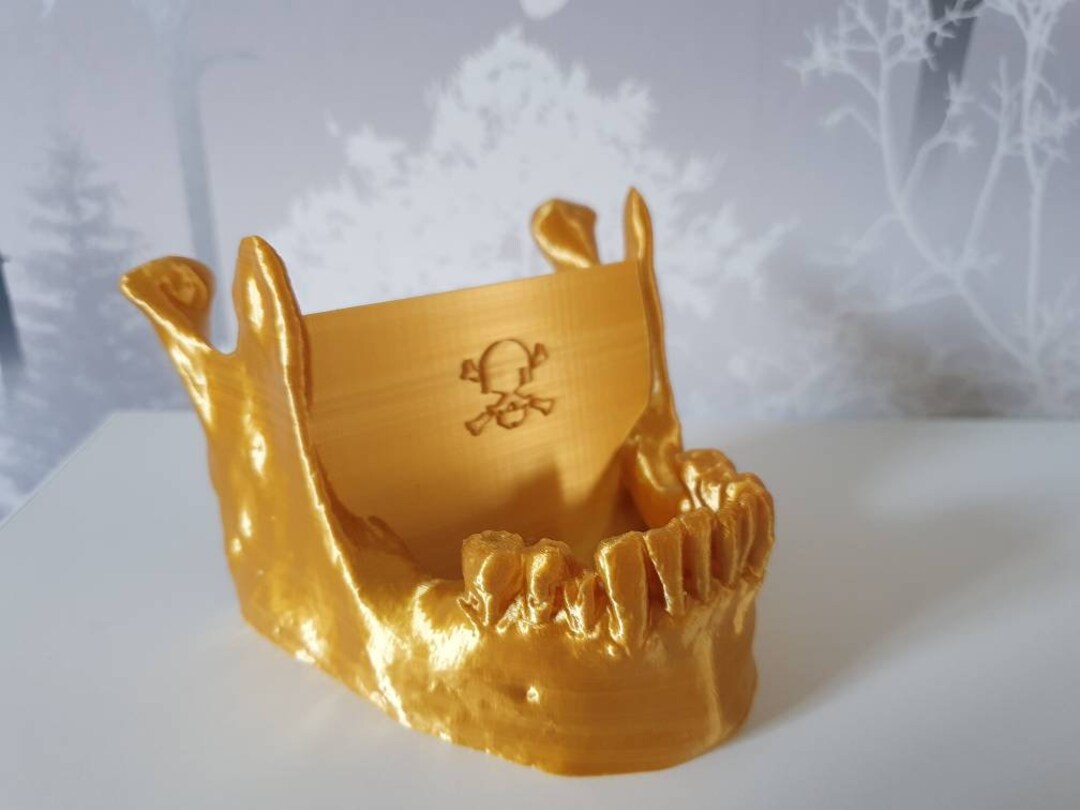 Lower Jaw Phone Holder || 3D Printed iPhone Android Witchy Home Decor ...