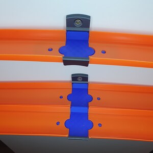 Toy Car Track Wall Mount Kit - 1 Lane Track Wall Mounts or 2 Lane Track ...