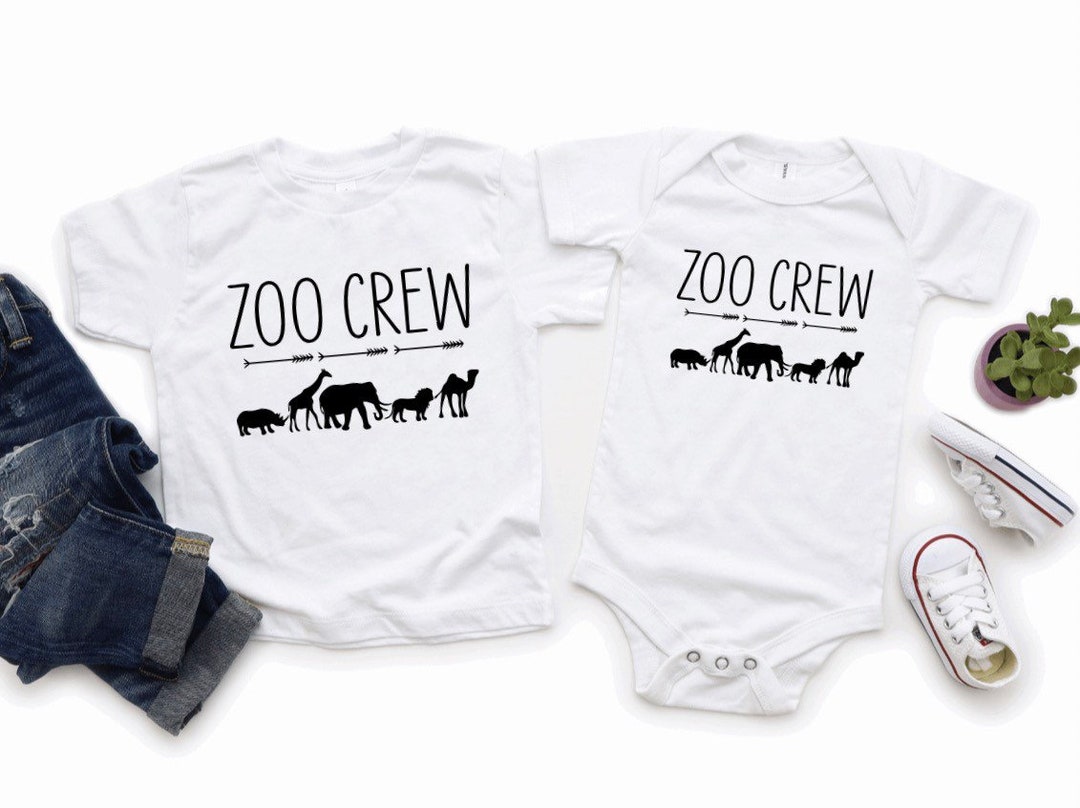 Zoo Crew Shirt Matching Shirt Zoo Trip Family Vacation Kid Adult Zoo ...