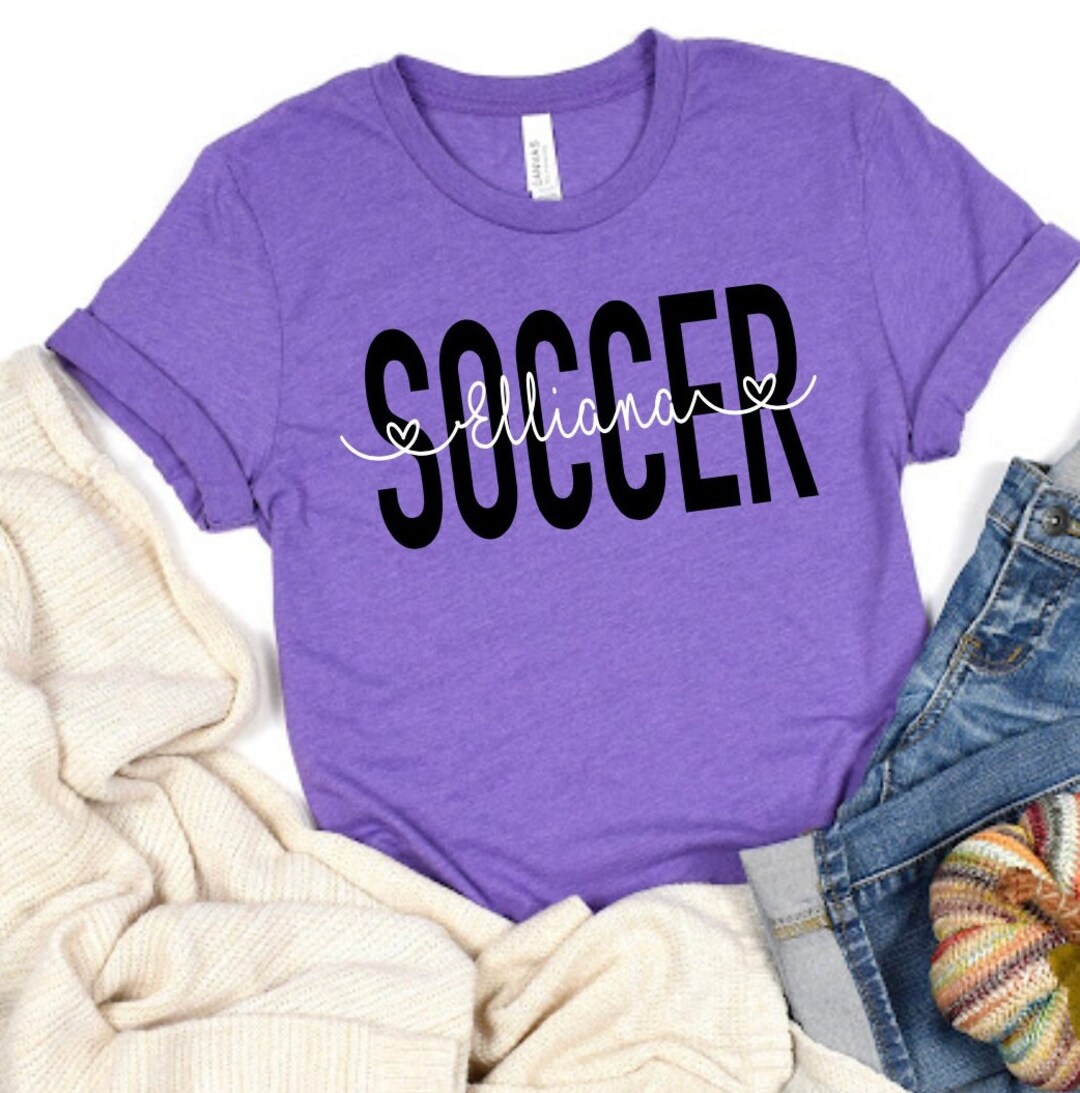 Custom Soccer Shirt Personalized Shirt Soccer Team Group Gift Senior ...