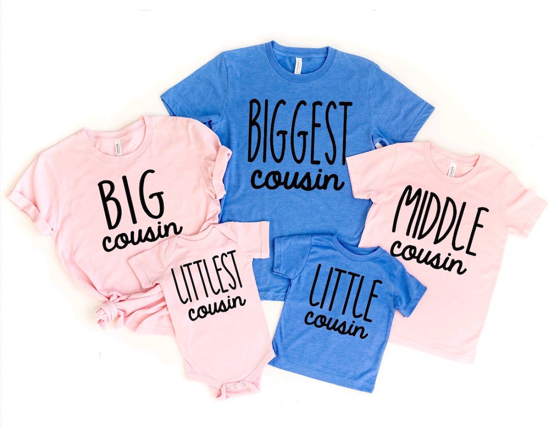 Cousin Shirts for Kids Adult Matching Family Cousin Group Shirts Big ...