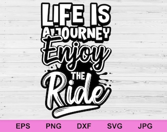 Enjoy the Ride Svg - Etsy