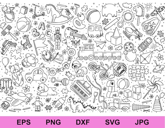 Doodle Background Design Png
