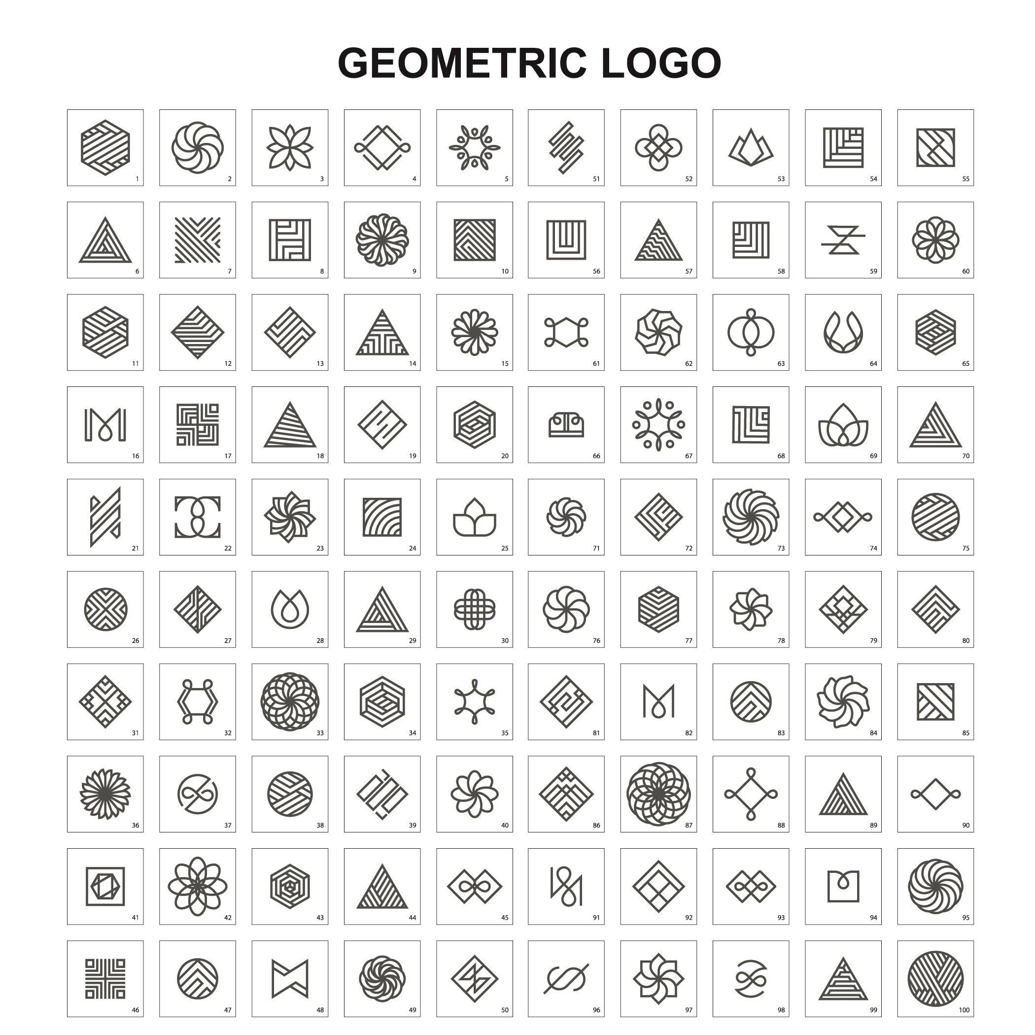 Simple Shape Logos