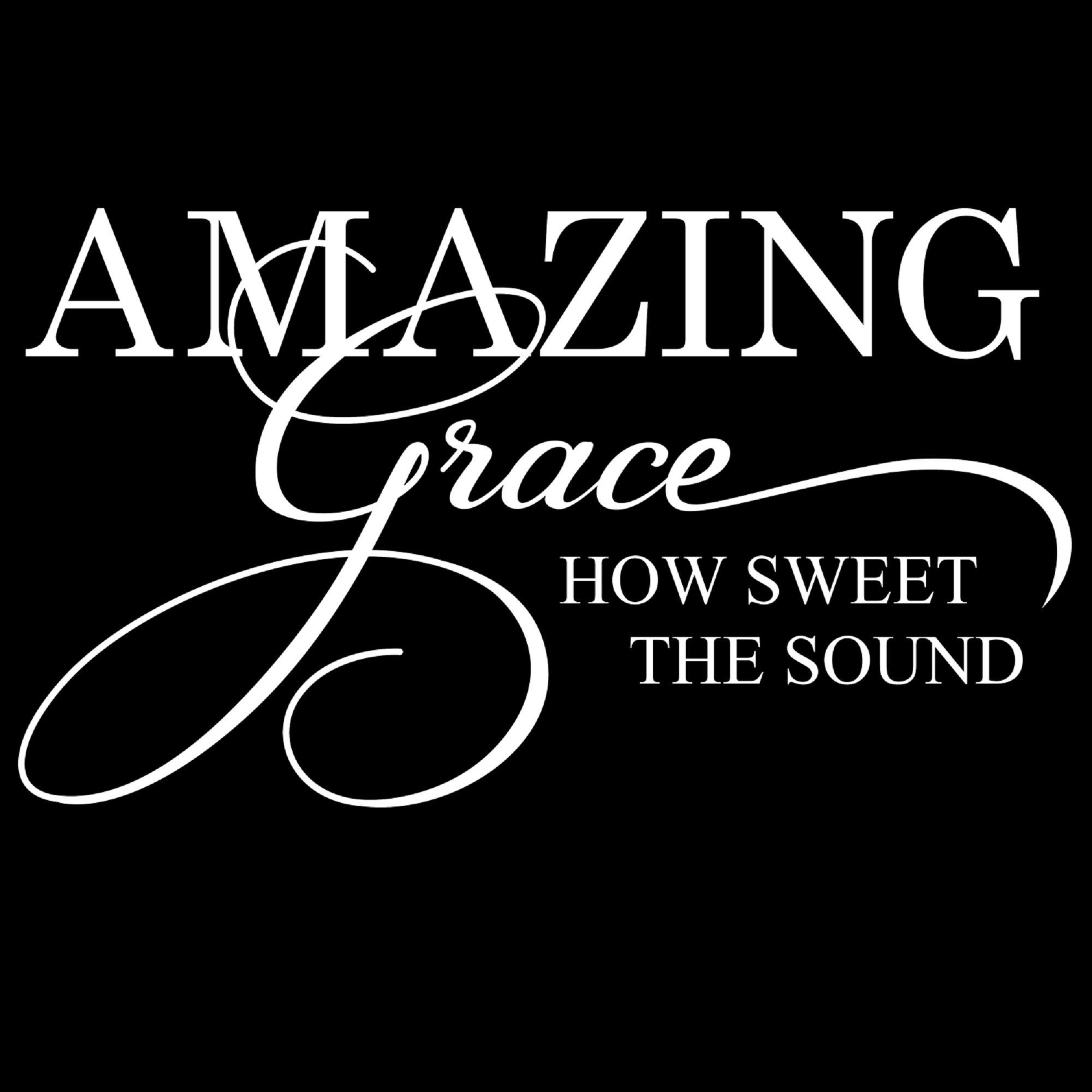 Amazing grace how sweet the sound svg positive affirmations | Etsy