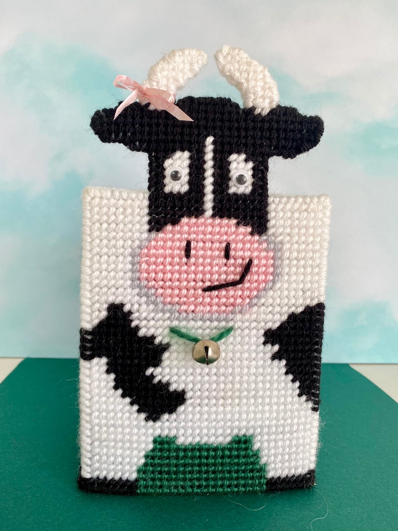 Cow Tissue Box Cover / Barnyard Animals Tissue Cover - Etsy