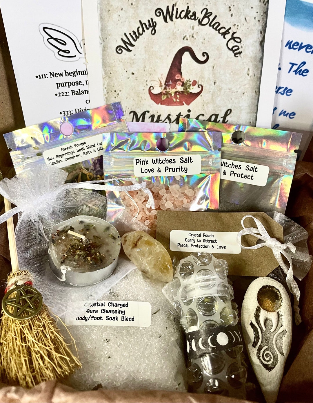 Mysterious Witch Curiosity Box, Witchcraft Bundle, Letterbox Witch Gift ...