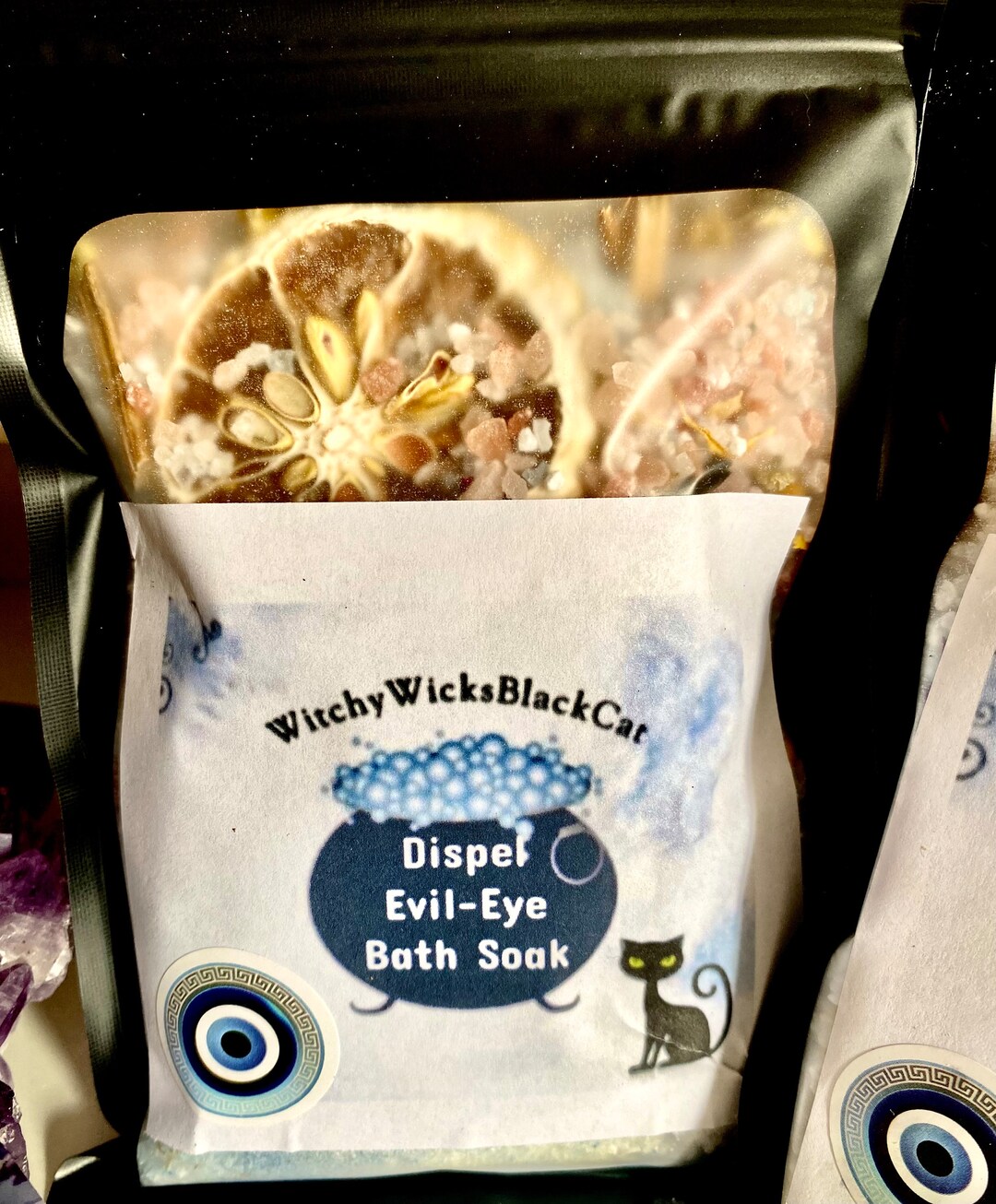 Spiritual Bath Salts, Witchy Bath Salts, Evil Eye Protection Salts ...