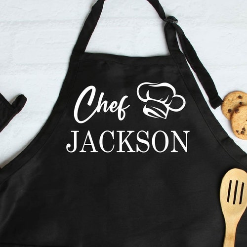 Personalized Chef Apron Custom Cooking Baking Apron Gifts for - Etsy