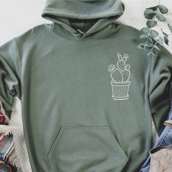 Cactus Hoodie - Etsy