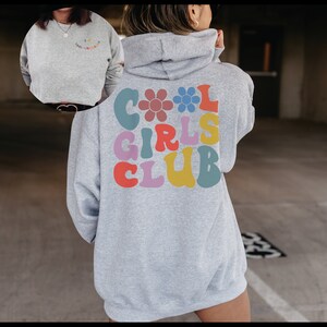 Cool Girls Club, Cool Girls Sweatshirt, Girls Hoodie, Girls Sweat - Etsy
