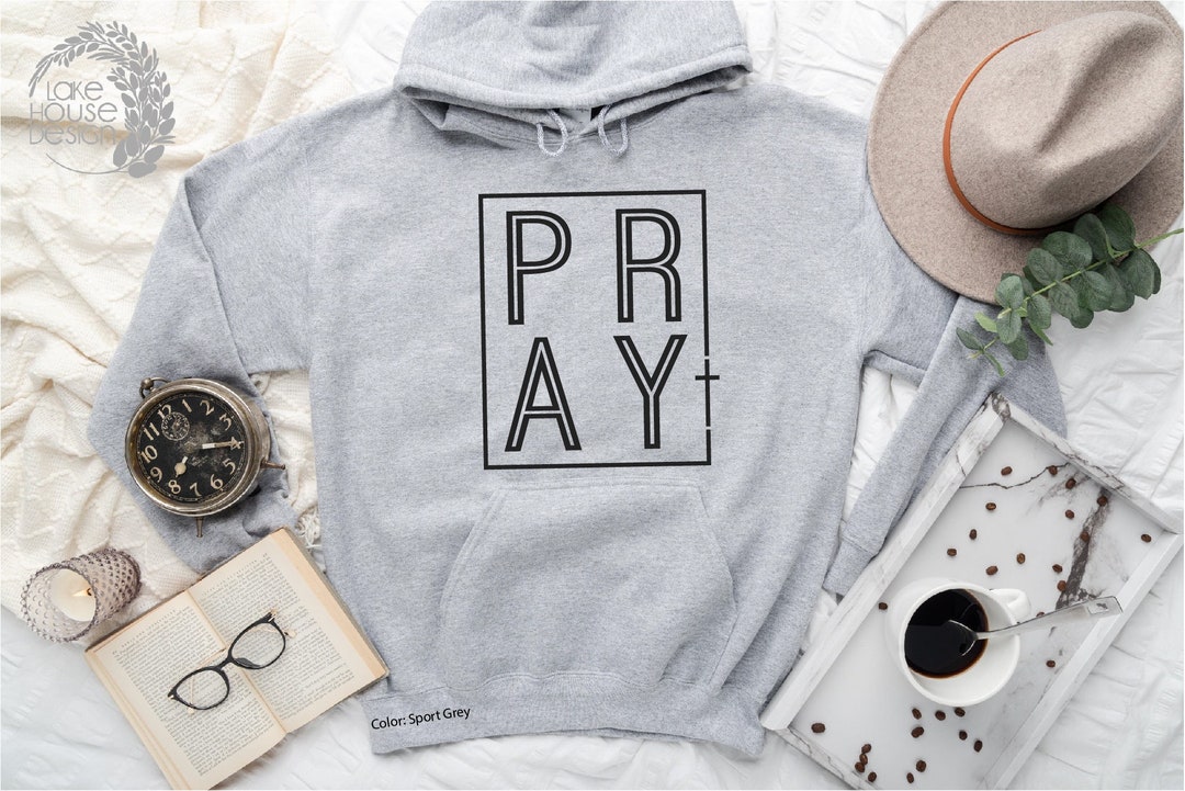 Pray Sweat, Praying Hoodie , Christian Gifts, Christian Hoodie,bible ...