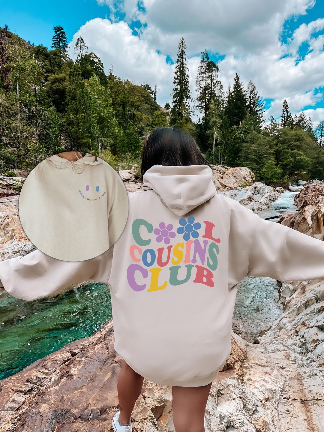Cool Cousins Club Sweatshirt, Cousin Sweatshirt, Cousin Birthday Gift, Cousin Gifts, Cousin ...