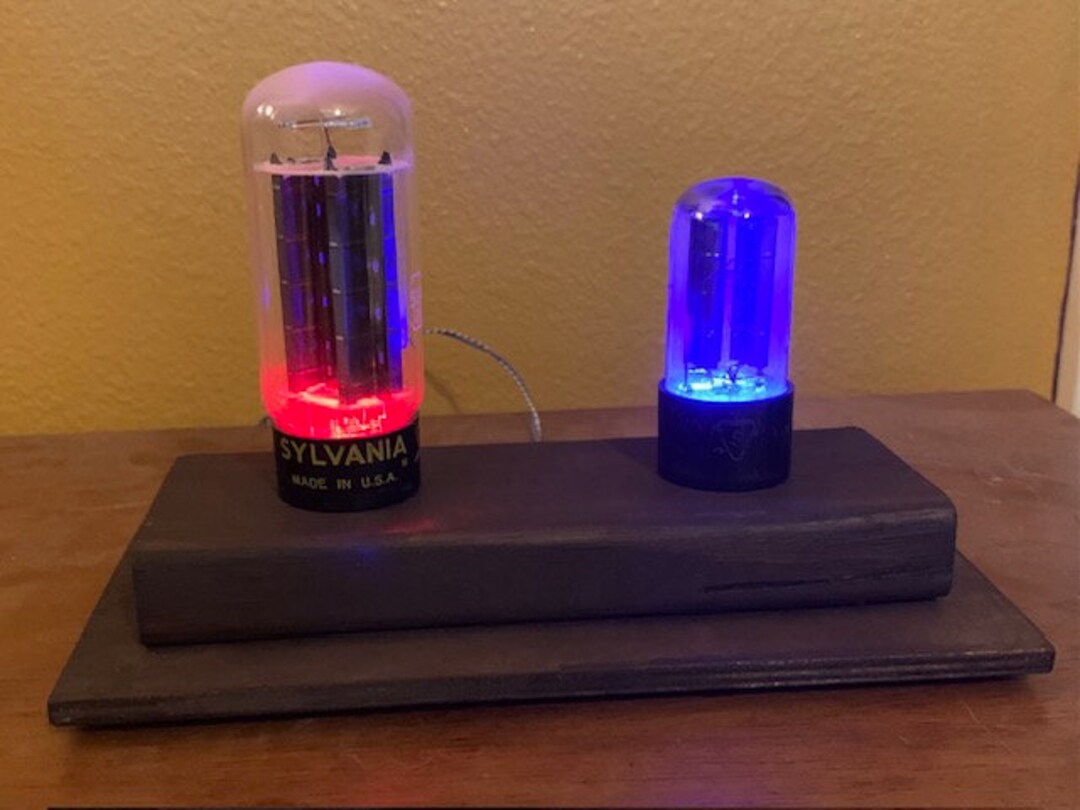LED Vacuum Tube Night Light - Etsy
