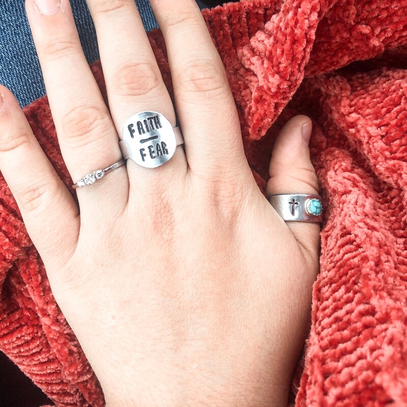 Faith Ring - Etsy