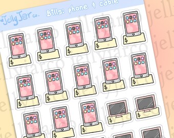 Cable Bill Stickers - Etsy