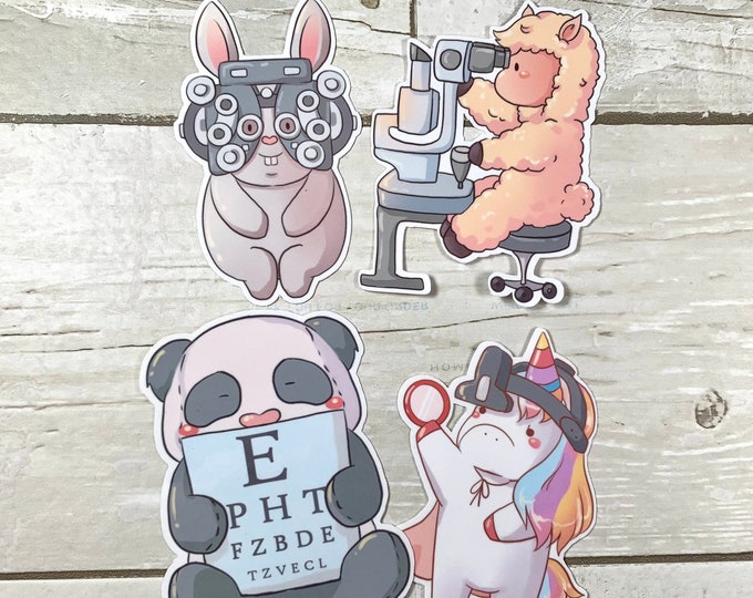 Eye Appointment Stickers - Eye Doctor Stickers - Optometrist- Optometry ...