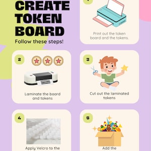 Minnie Mouse Token Board - Etsy