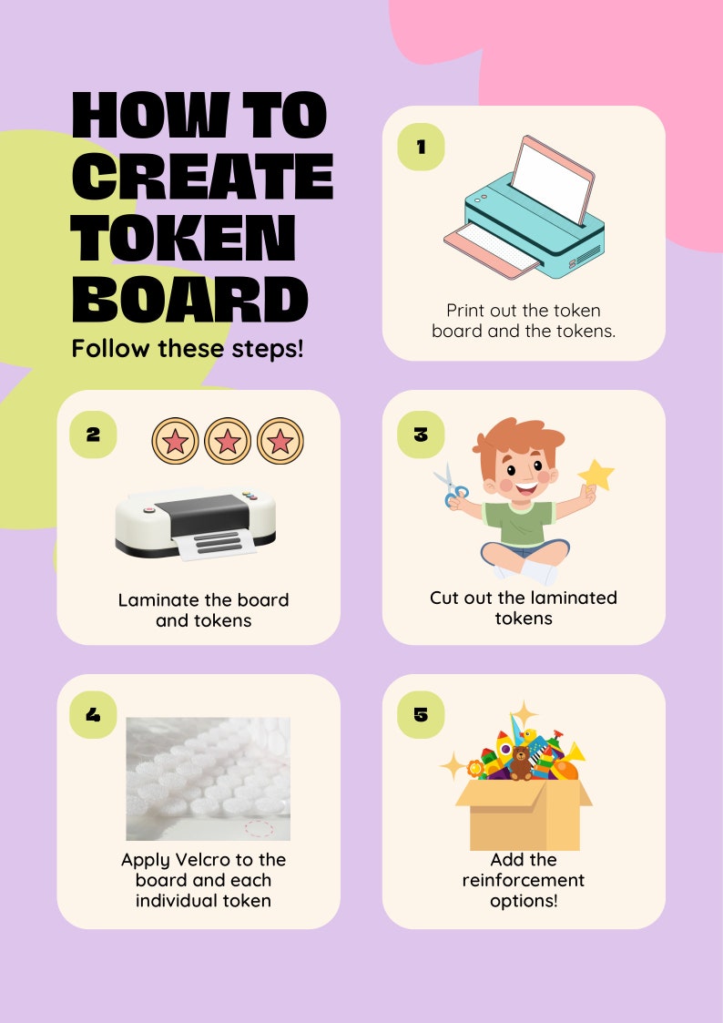 Minnie Mouse Token Board - Etsy