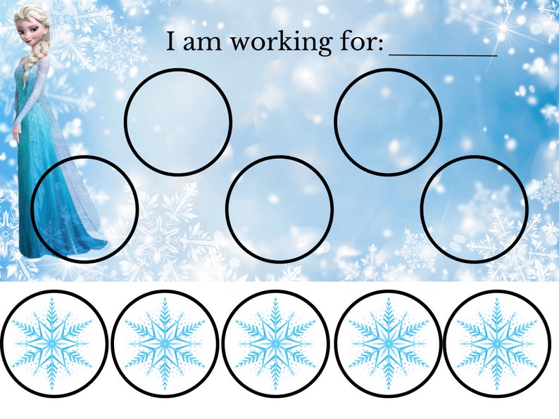 Frozen Token Board - Etsy