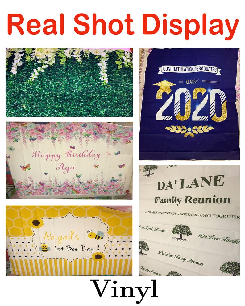 Graduation Backdrops Party Green Light Booth Photography Gold ...