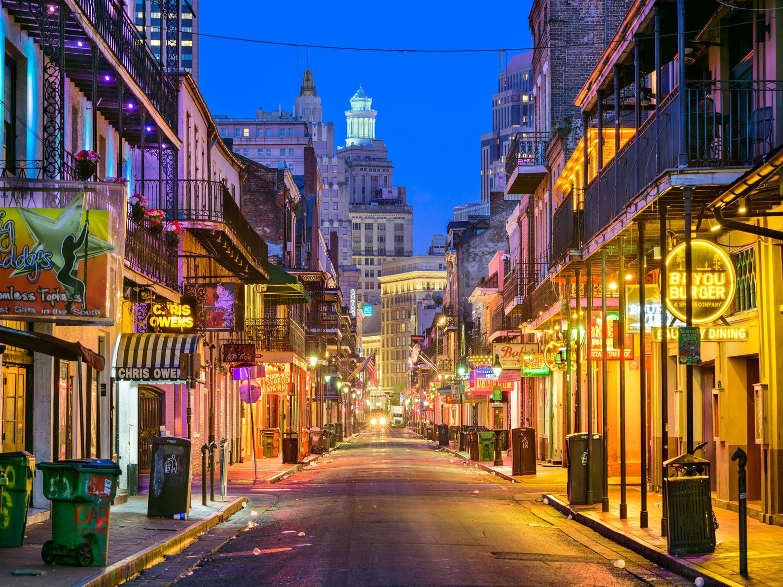 New Orleans Bourbon Street Photo Backdrops Booth Photography Night ...
