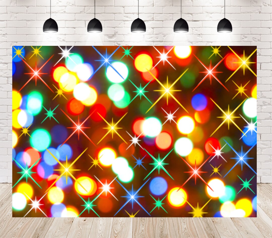 Magic Colorful Stage Lighting Photo Backdrops Booth Photography Neon ...