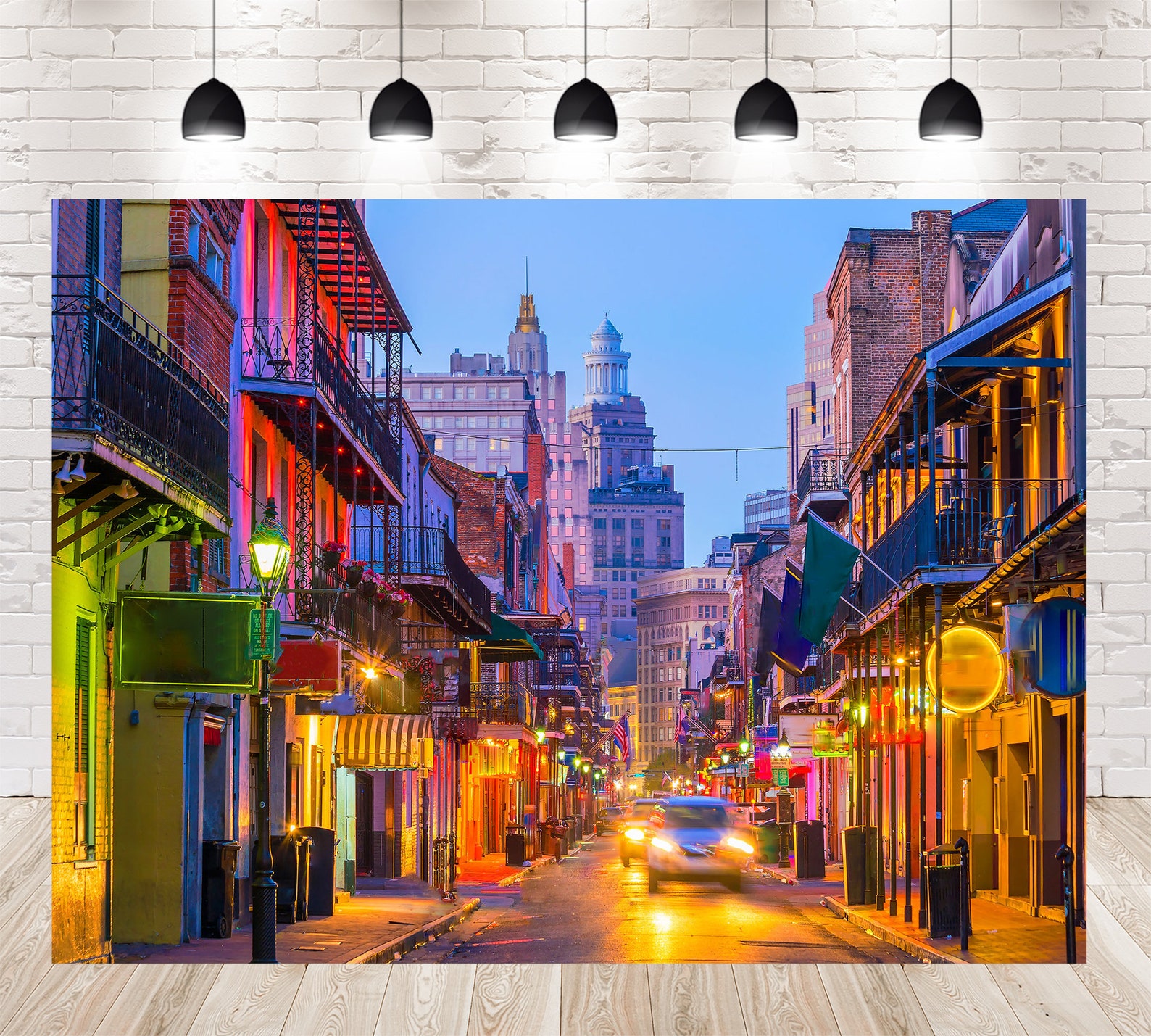 New Orleans French Quarter Party Photo Backdrops Booth Pubs and Bars ...