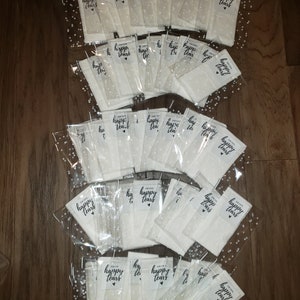 Preassembled Happy Tears Tissue Packs Wedding Favor, Decoration - Etsy