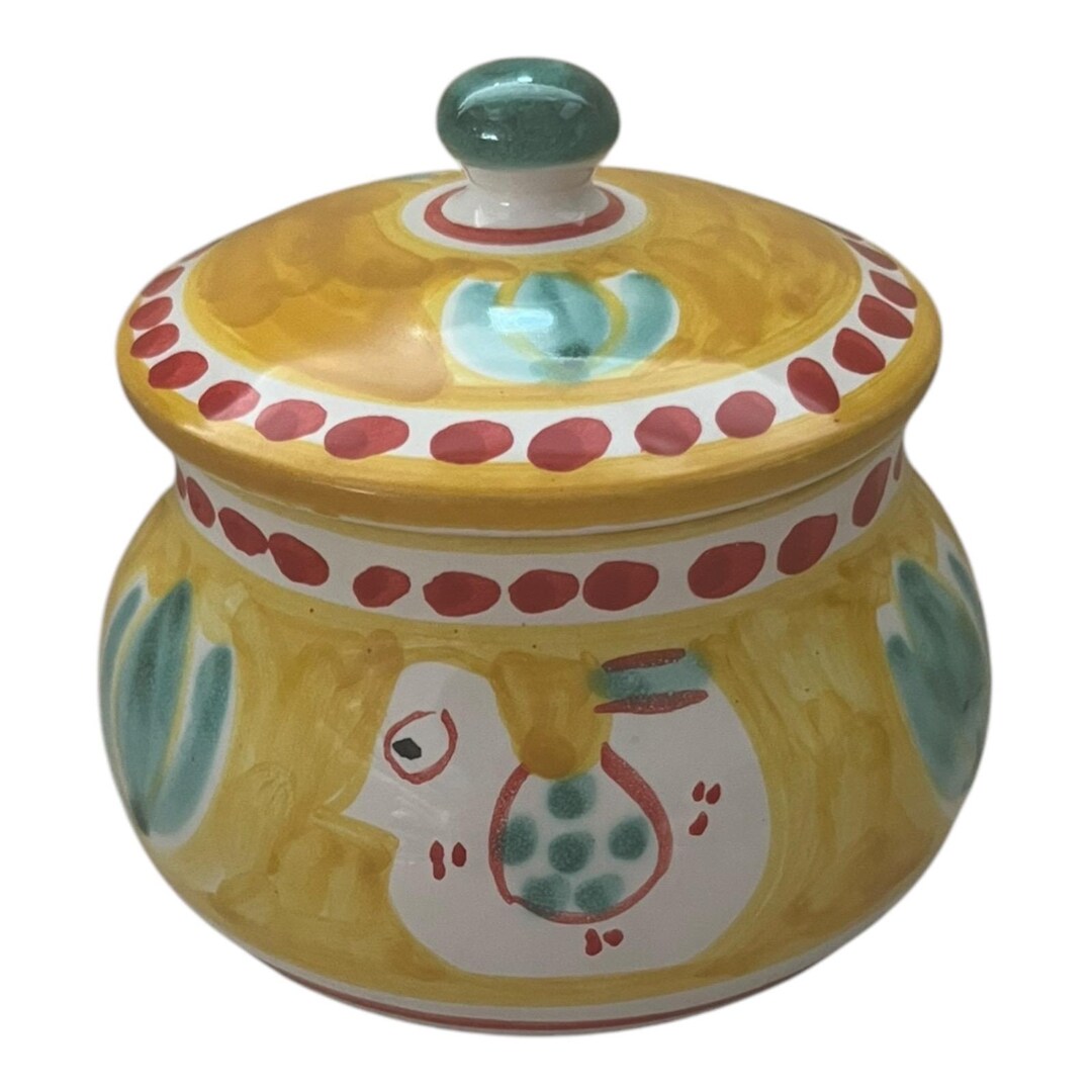 Italian Ceramic Garlic Keeper | Made in Italy | Garlic Onion Storage ...