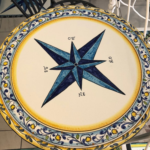 Italian Volcanic Outdoor Table - Etsy