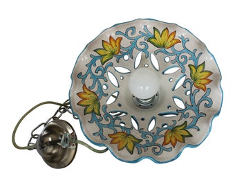 Ceramic Light Fixture - Etsy