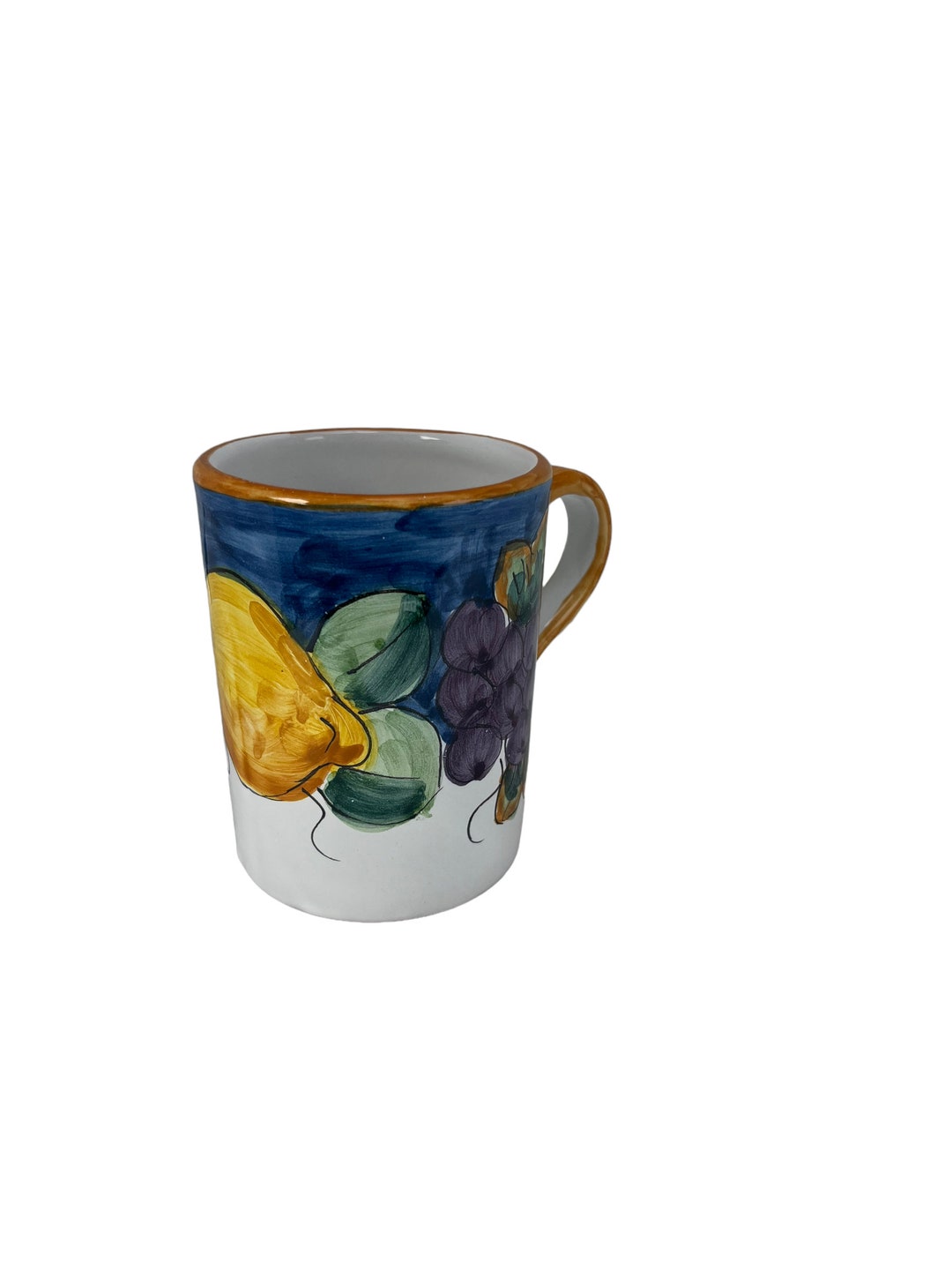 Ceramic Coffee Mug | Italian Pottery Coffee Cup | Lemon Ceramic Made in ...
