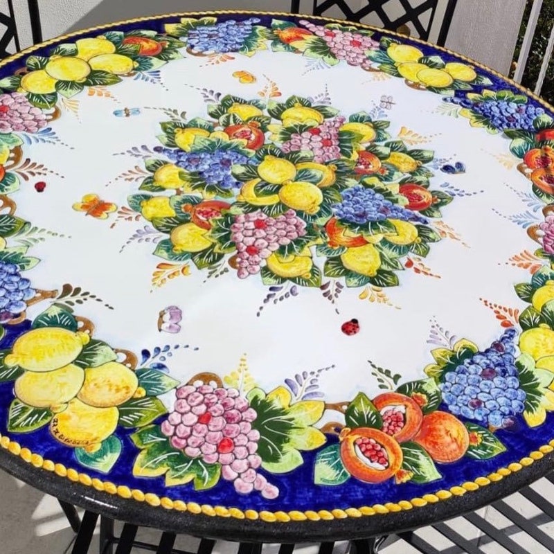 Hand Painted Table - Etsy
