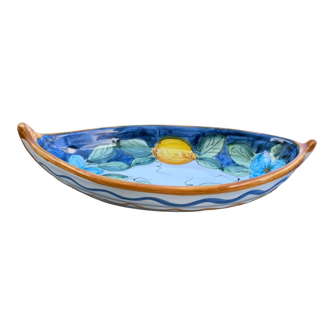 Ceramic Boat Platter | Ceramic Serving Platter| Unique Tableware ...