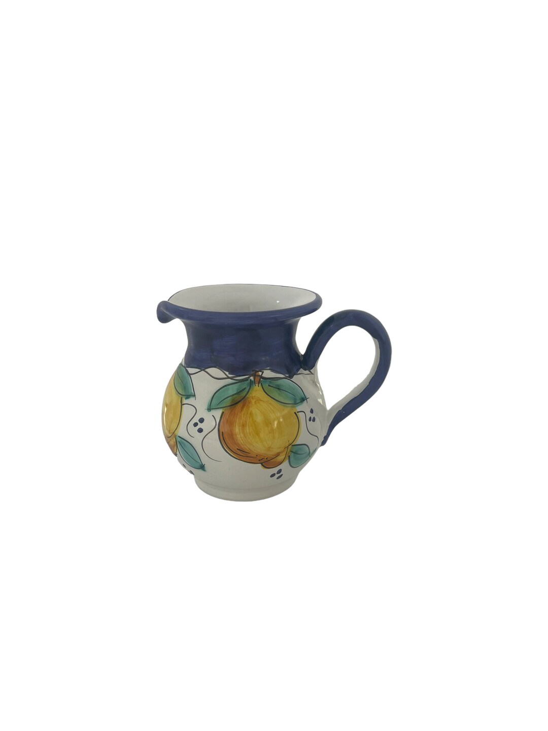 Ceramic Wine Pitcher | Ceramic Wine Carafe | Lemon Pottery Made in ...