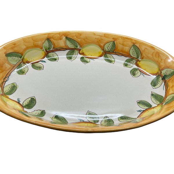 Lemon Platter Italy - Etsy