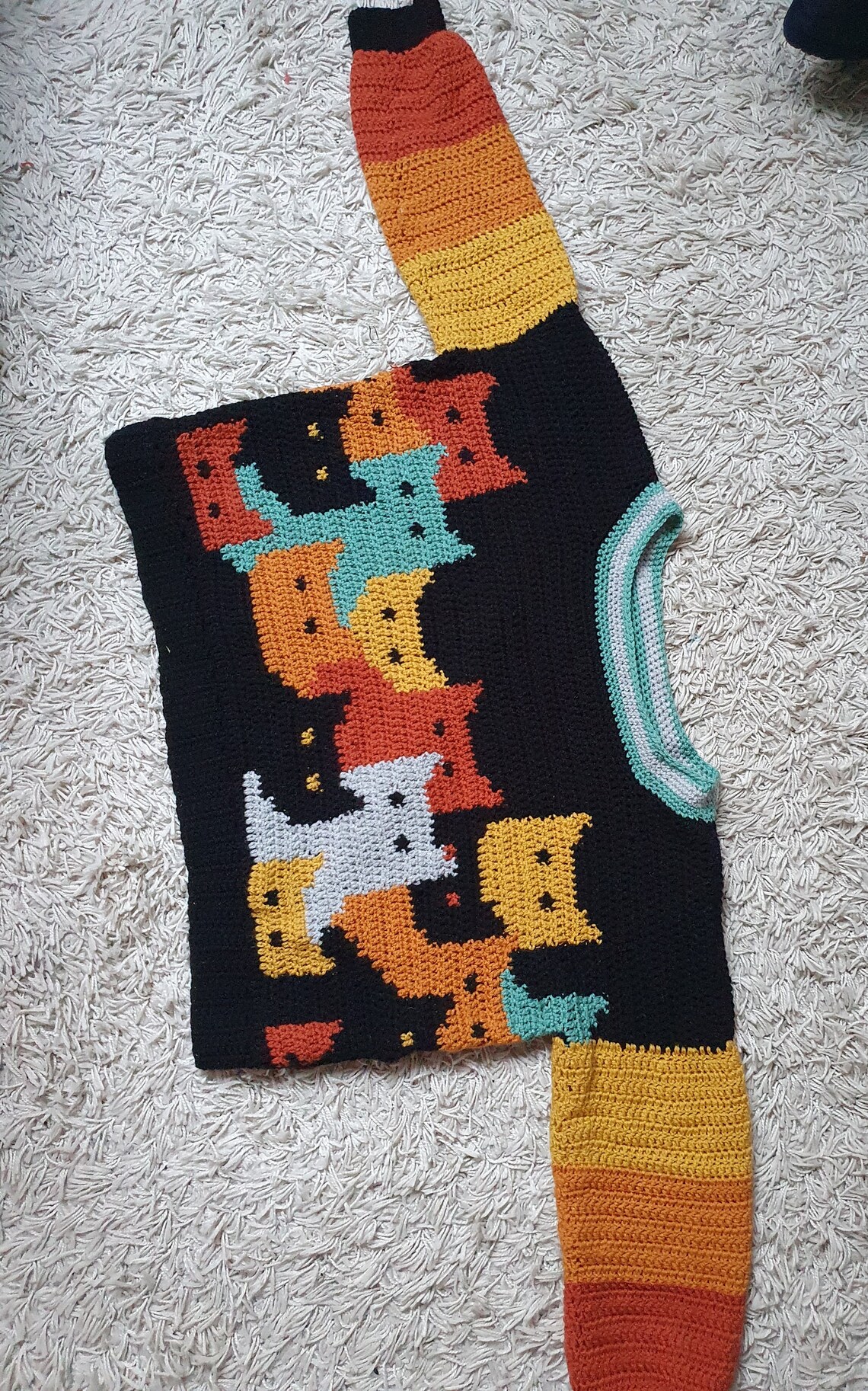 PATTERN Cat Sweater Crochet - Etsy