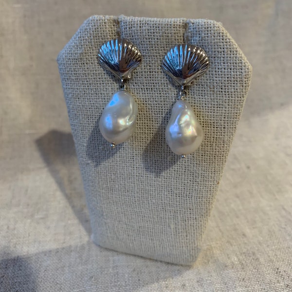 Scalloped Pearl - Etsy