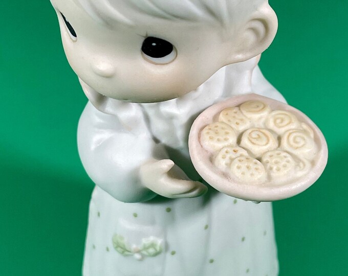 15776 Precious Moments 1985 "may You Have the Sweetest Christmas ...