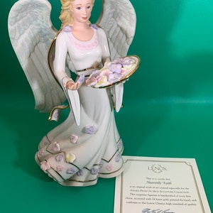 LENOX "heavenly Faith" Angel Figurine Vintage Collectibles Angels From ...