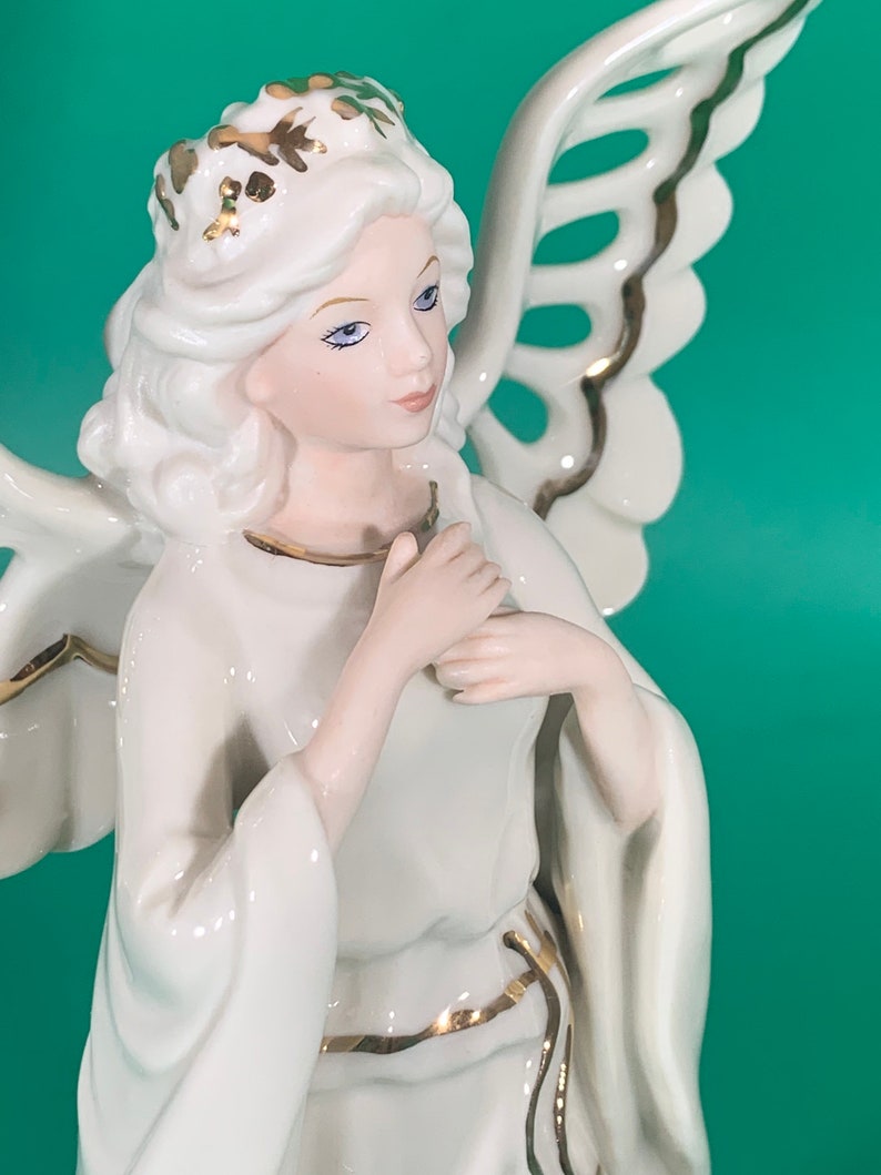 LENOX angelic Visions Angel Tree Topper 829653 | Etsy