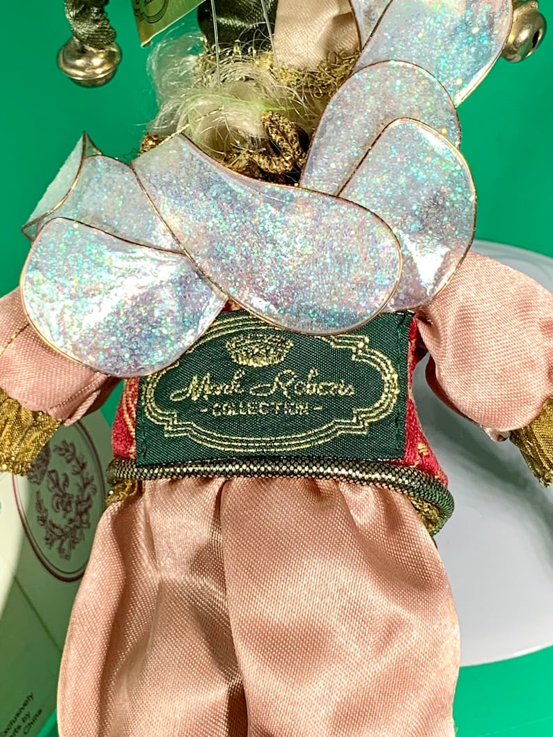 Vintage MARK ROBERTS Fairies Jester Ornament Christmas Collectibles ...