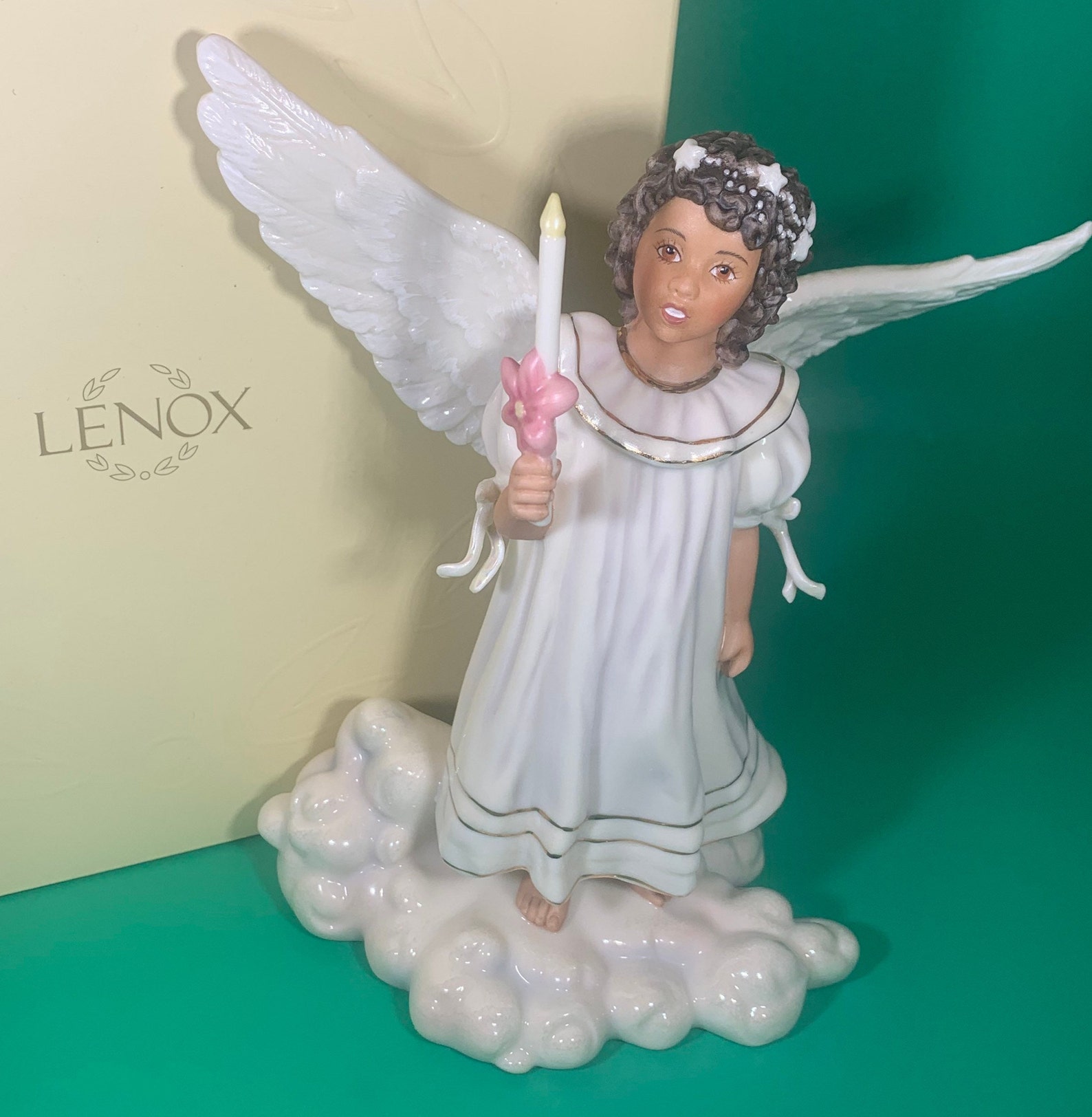 LENOX angel of Light Sandra Kuck Black African - Etsy