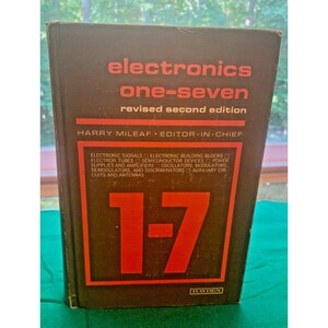 VINTAGE Electronics One Seven 2nd Edition 1976 Hardcover College ...