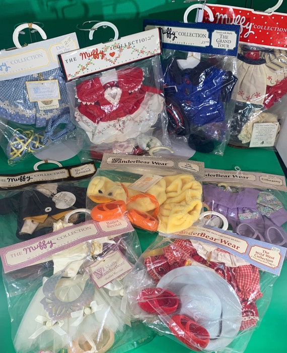 Vintage Muffy Vanderbear Collection Doll Bear Outfits CHOOSE - Etsy