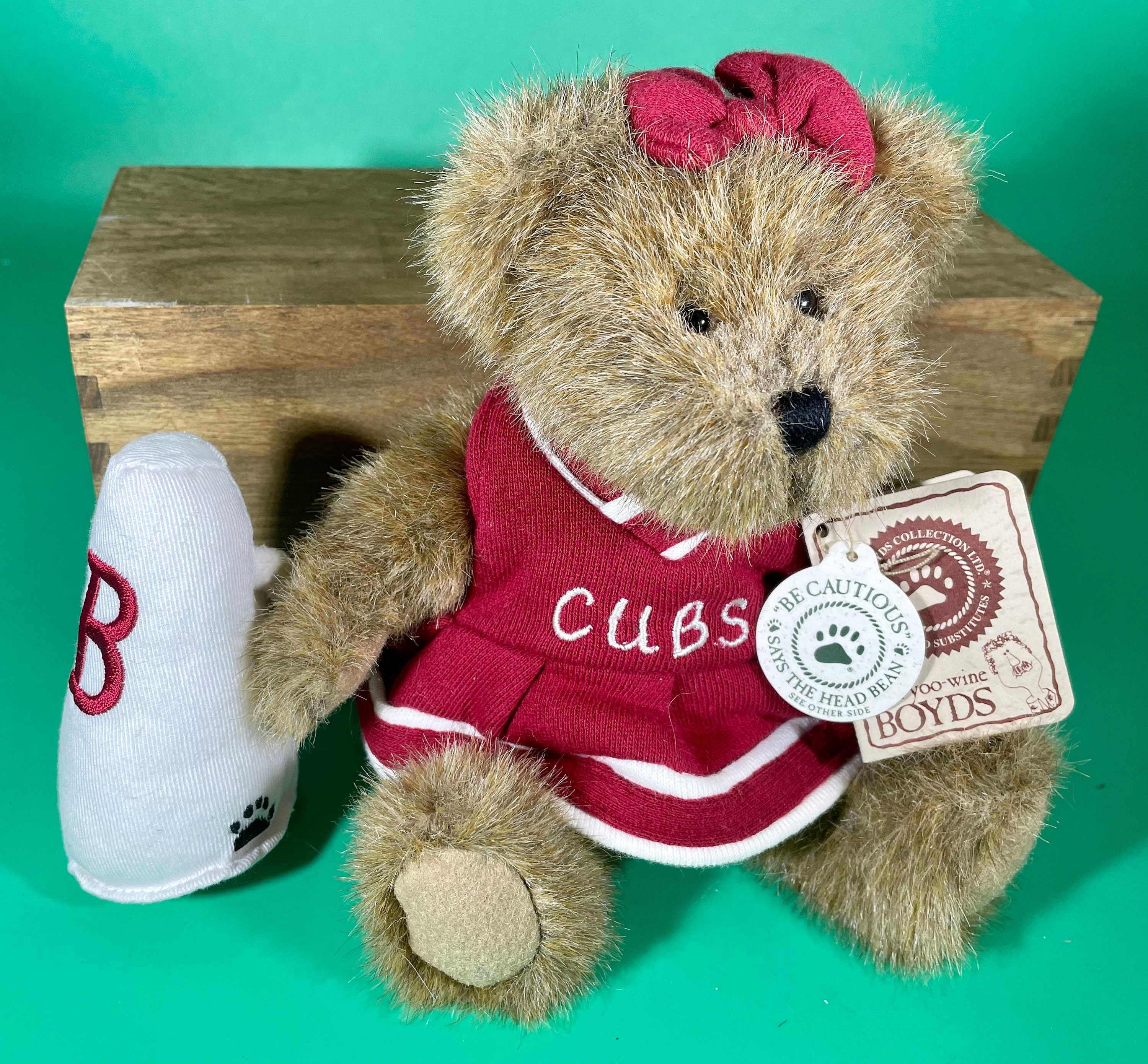 Boyds Bears trish Bommah Gen-yoo-wine Vintage Tj's Best Dressed 903500 ...