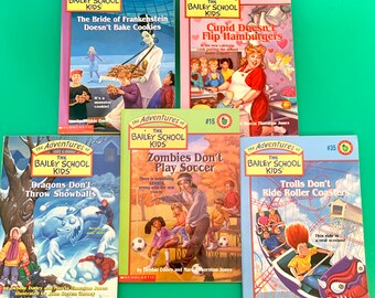 90's the Adventures of the Bailey School Kids Chapter Books - Etsy